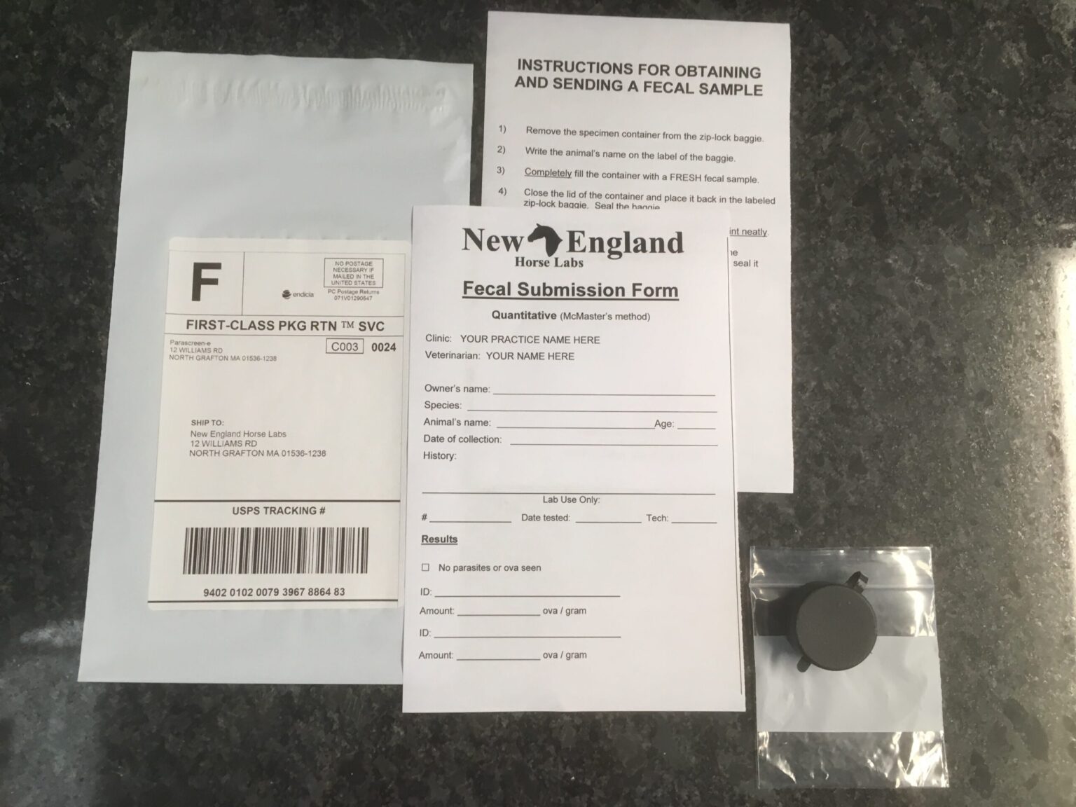 Fecal Egg Count – New England Horse Labs